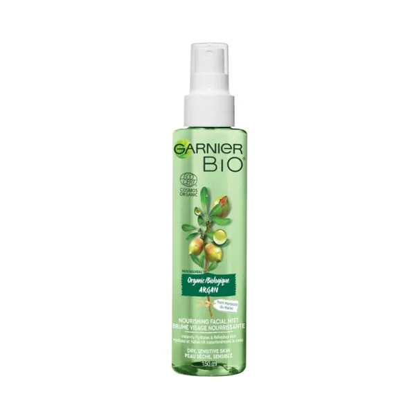 Granier – Brume visage Nutrissante huile d’argant bio peaux séches et