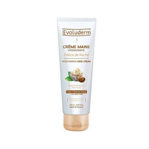 EVOLUDERM – Crème Mains Hydratante Délice De Karité Volume 150ml