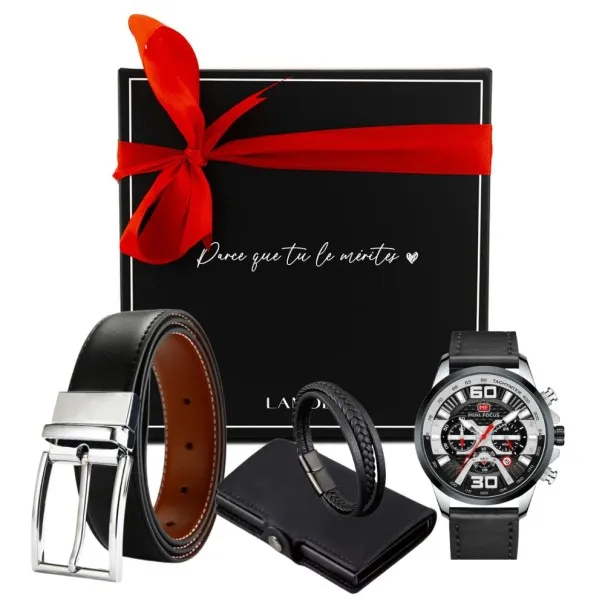 Pack Saint-Valentin Homme Élégance Noir