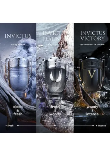 PACO RABANNE PARFUM HOMME INVICTUS Volume 50ml