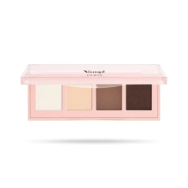 Palette PUPA 4 EYESHADOW 001 NATURAL MATT