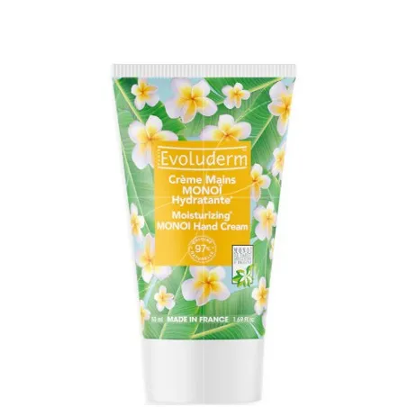 Crème main evoluderm EVOLUDERM - CRÈME MAINS MONOÏ - 50ML Volume 50ml